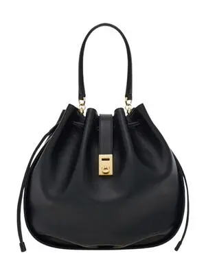 FERRAGAMO Hug Bucket Bag - Black
