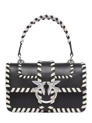 Pinko Leather Mini Bag - Black