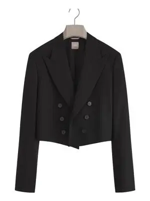 Dior Cropped Jacket - Black