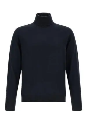 ZANONE Roll Neck Sweater - Blue