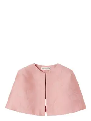 EMILIA WICKSTEAD Textured Cloqué Cape - No
