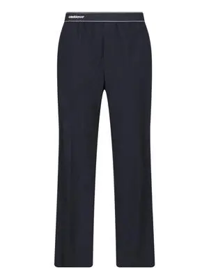 Casablanca Contrast Trim Logo Waist Pants - Black