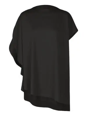 Issey Miyake A-poc Slice Pleated Ruffled Top - Black