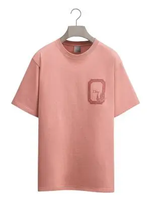 Dior Logo Printed Crewneck T-shirt - Pink