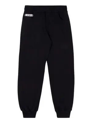 Moschino Patch Track Pants - Black