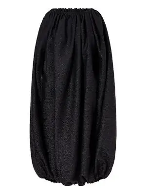 Comme Des Garçons Gathered Midi Dress - No