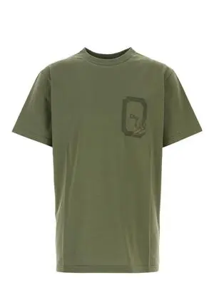 Dior Dior Médaillon Colibri T-Shirt, Relaxed Fit Green
