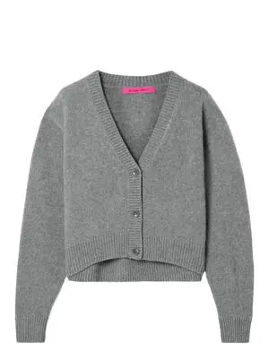 THE ELDER STATESMAN Cropped Cashmere Cardigan - No