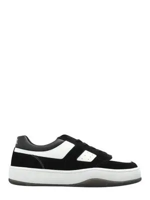 DIESEL® S-d Long Lace-up Sports Sneakers - Black