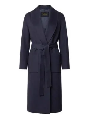 Loro Piana Wool Coat - Blue