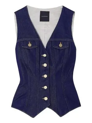 GOLDSIGN Denim Vest - No