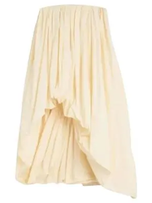 JIL SANDER Lightweight Taffeta Bustier Dress