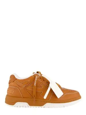 Off-White Off-White Lace-Up Low-Top Sneakers Orange
