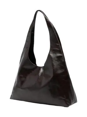 Alexander Wang Medium Pike Logo-embossed Leather Tote Bag - Black