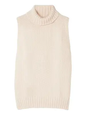 Johnstons Of Elgin Cashmere Turtleneck Sweater Vest - No