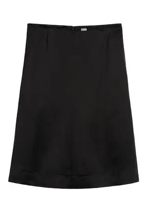 TOTEME Paneled Midi Skirt - Black