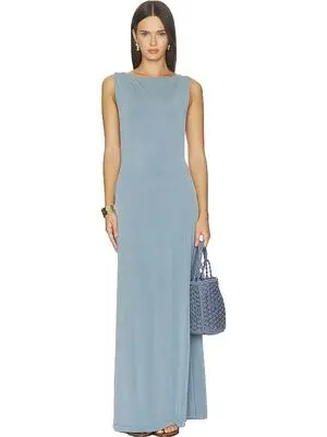 SRG Caroline Gown In Blue - Indigo