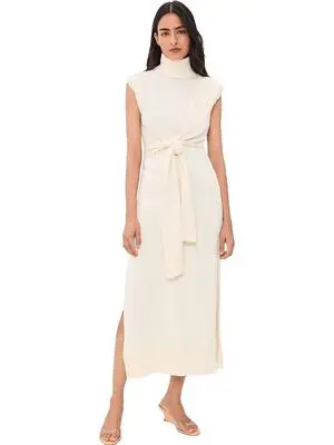 EN SAISON Bernadette Midi Dress - Ivory