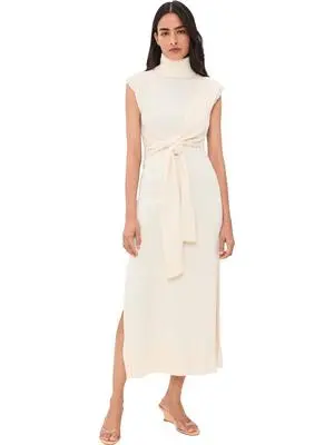 EN SAISON Bernadette Midi Dress - Ivory
