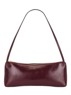 MANSUR GAVRIEL Gaia Baguette Bag In Burgundy - Claret