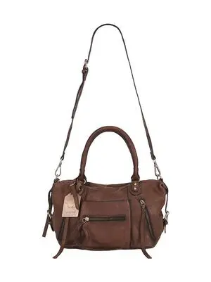 Free People Baby Emerson Bag In Brown - Espresso