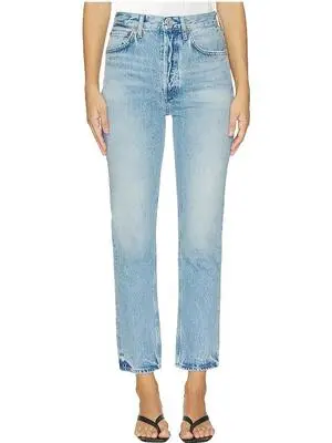 AGOLDE Riley Crop Jean - Stream