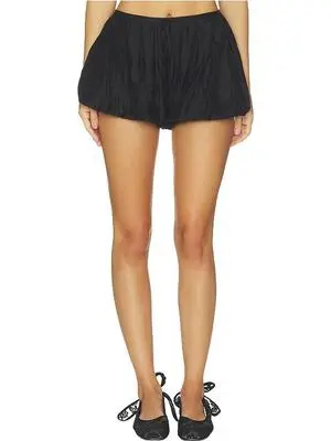 LOVERS AND FRIENDS Caden Bubble Short - Black