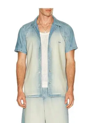 DIESEL® D-clarivo-s Shirt - Blue