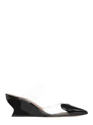 Alaïa Alaïa Le Coeur Wedge Mules Black