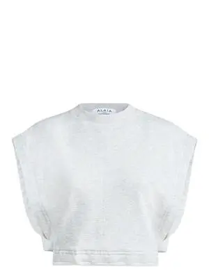 Alaïa Cotton Top - Grey