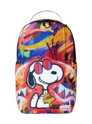 SPRAYGROUND Peanuts Snoopy Street Art Backpack - Multicolor
