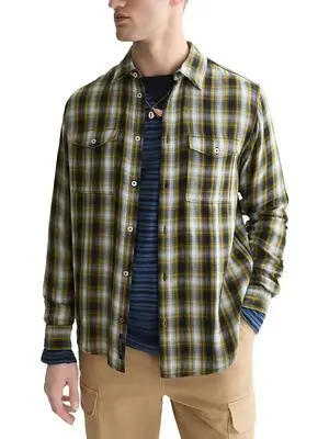Scotch & Soda Double Face Check Shirt - Meteorite