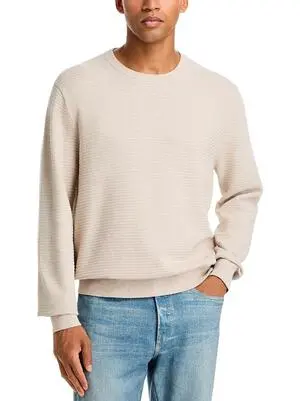 Madewell Core Crewneck Cotton Sweater - Heather Stone