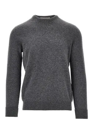 BALLANTYNE Cashmere Crewneck Sweater - Grey