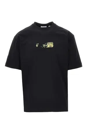 Off-White Motion Arrow Kate' Jerey T-hirt - Black