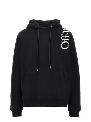 Off-White Vertical Bookih Kate' Hoodie - Black