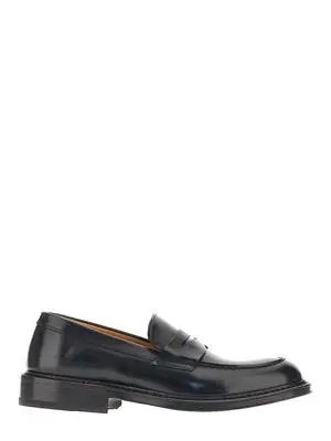 JUAN LACARCEL BY CALCE Leather Loafers - Black