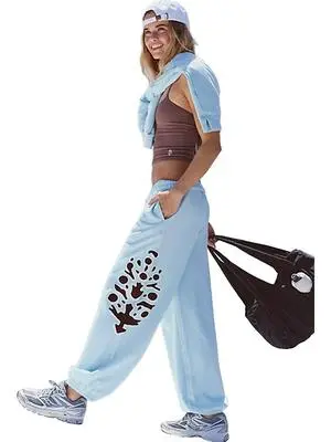 Free People All Star Embroidered Joggers Cool Down Combo