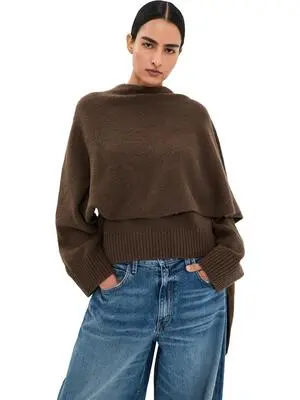 Altuzarra Palmer Sweater - Cocoa