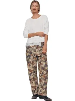 Wilt 100% Cotton Layered Top - White