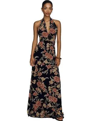 Dress The Population Brighton Dress - Black Pattern