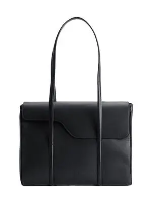 ATP ATELIER Abriola Grained Leather/leather - Black