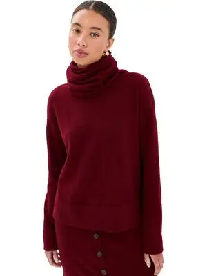 Altuzarra Lester Cashmere Turtleneck Sweater - Grenache