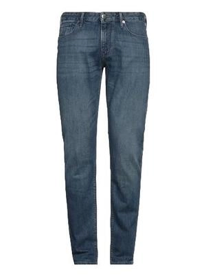 Emporio Armani Cotton Elastane Jeans - Blue