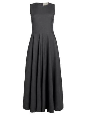 Officine Générale Midi Dress Size Virgin Wool - Grey