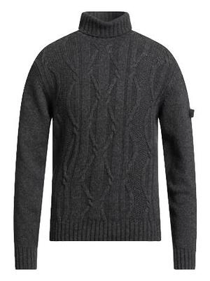 Peuterey Cable-knit Turtleneck Sweater - Grey