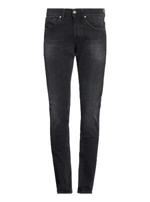 DONDUP DONDUP Black Skinny Fit Cotton Elastane Jeans