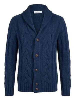 GRAN SASSO GRAN SASSO Virgin Wool And Polyamide Cardigan