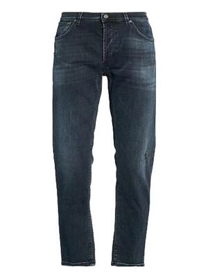 DONDUP DONDUP Blue Cotton Blend Jeans