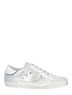 Philippe Model Light Soft Leather Sneakers - Grey